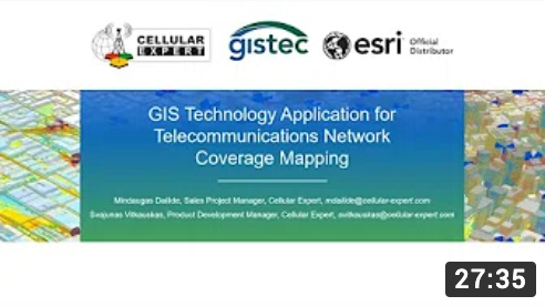 GIS training by certified professionals - gistec